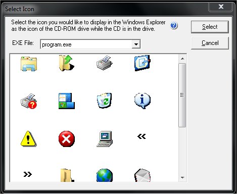 AutoRun Wizard - AutoRun Wizard Features - Set a Custom USB or CD Icon