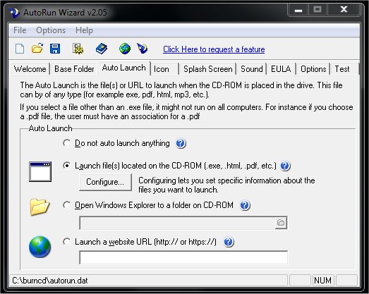 AutoRun Wizard - AutoRun Wizard Tutorial - Step 4: Choose What to Auto ...