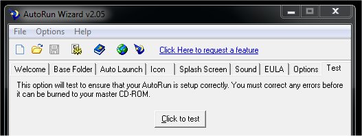 AutoRun Wizard - AutoRun Wizard Tutorial - Step 10: Test Your USB or CD