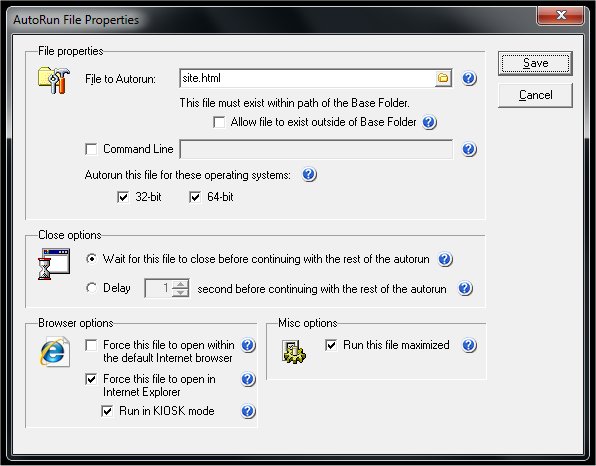 AutoRun Wizard - AutoRun Wizard Tutorial - Step 4: Choose What to Auto ...